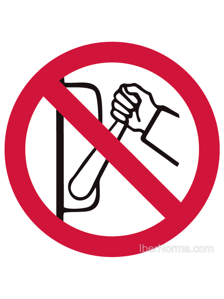 Señales de Riesgo Eléctrico en PVC