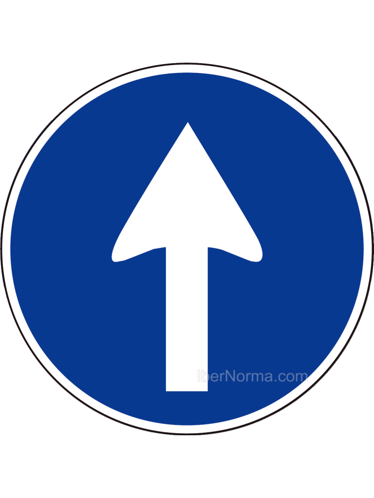 Señal R-101 Entrada prohibida - Acero termolacado - NMZ (Normaluz)