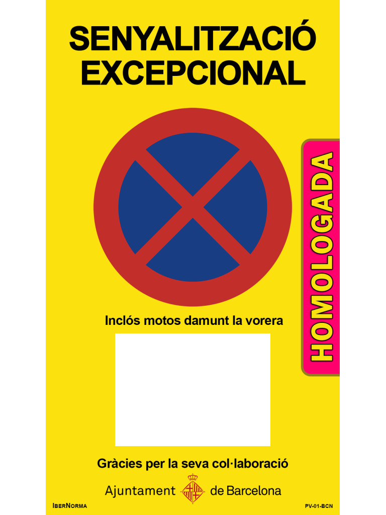 Carteles de Señalización excepcional - Varios Diseños y Medidas